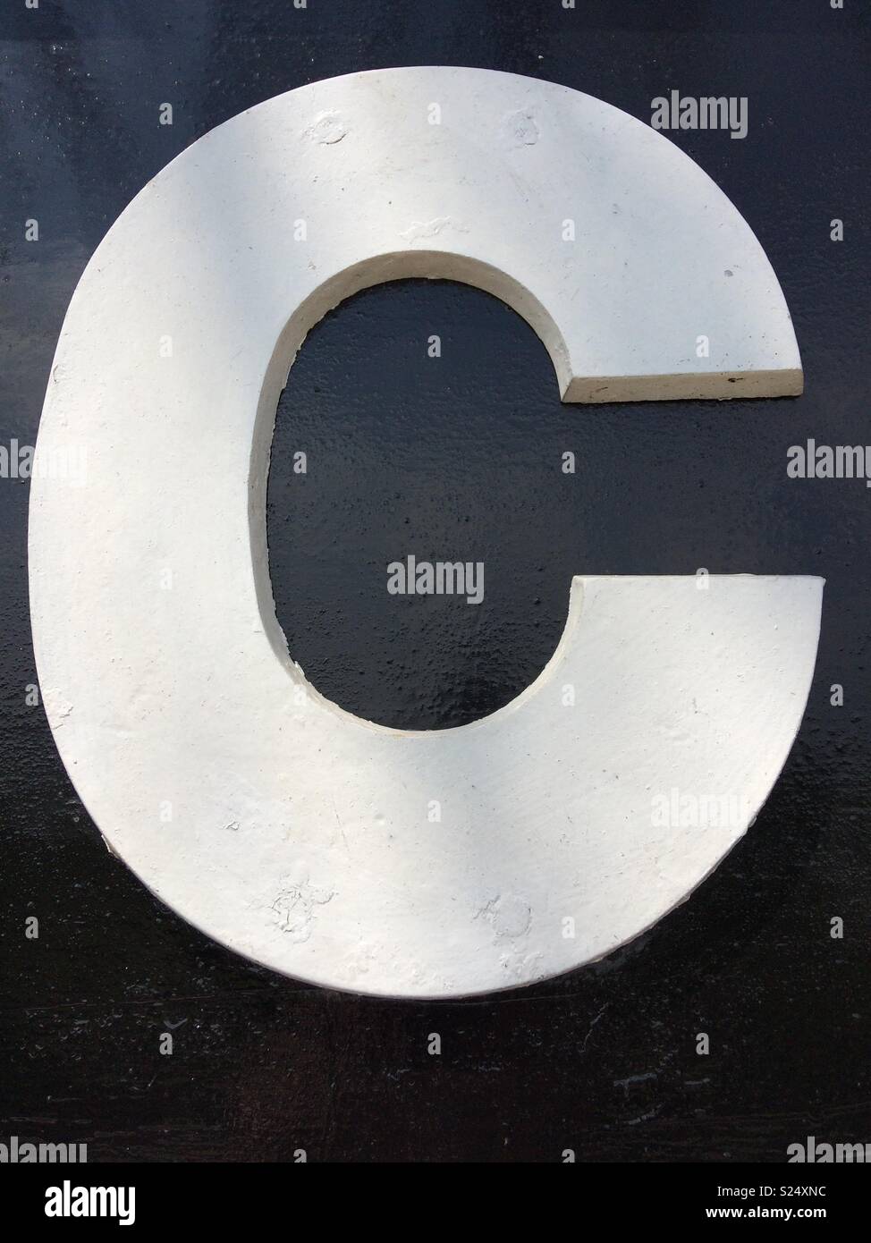 Capital letter C Stock Photo - Alamy