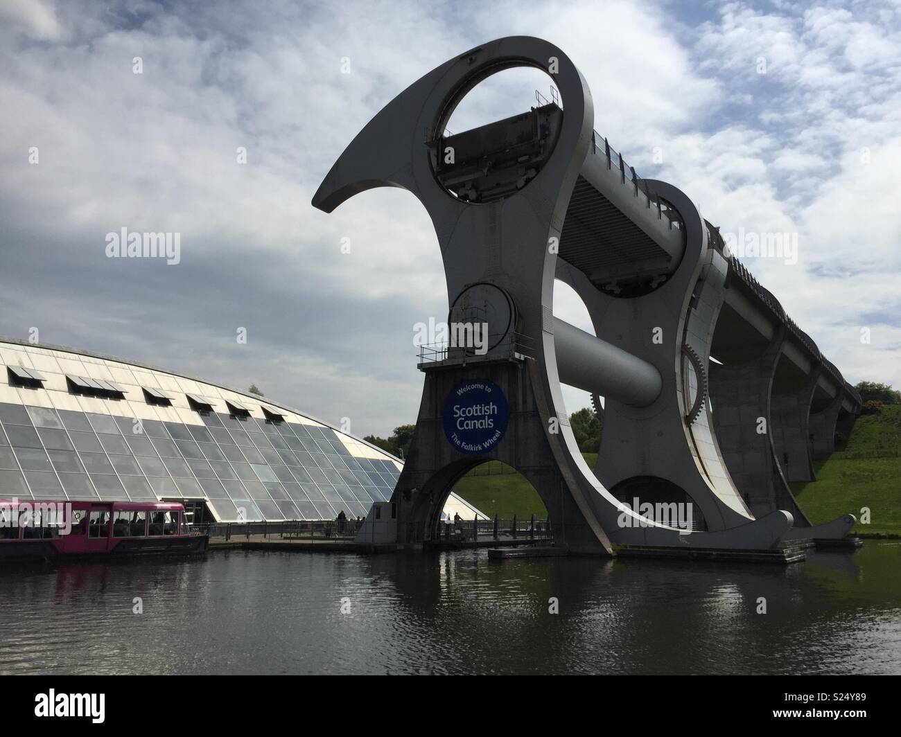 The Falkirk Wheel Stock Photo - Alamy