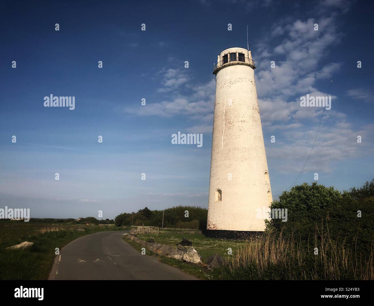 Leasowe lighthouse (disused), Leasowe, Wirral Stock Photo - Alamy
