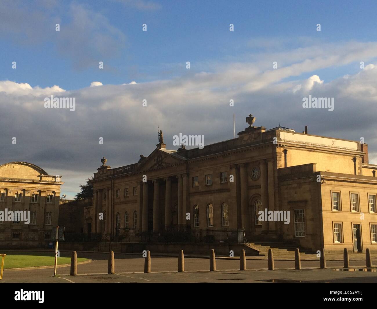 Historic building in Wales, UK Stock Photo - Alamy