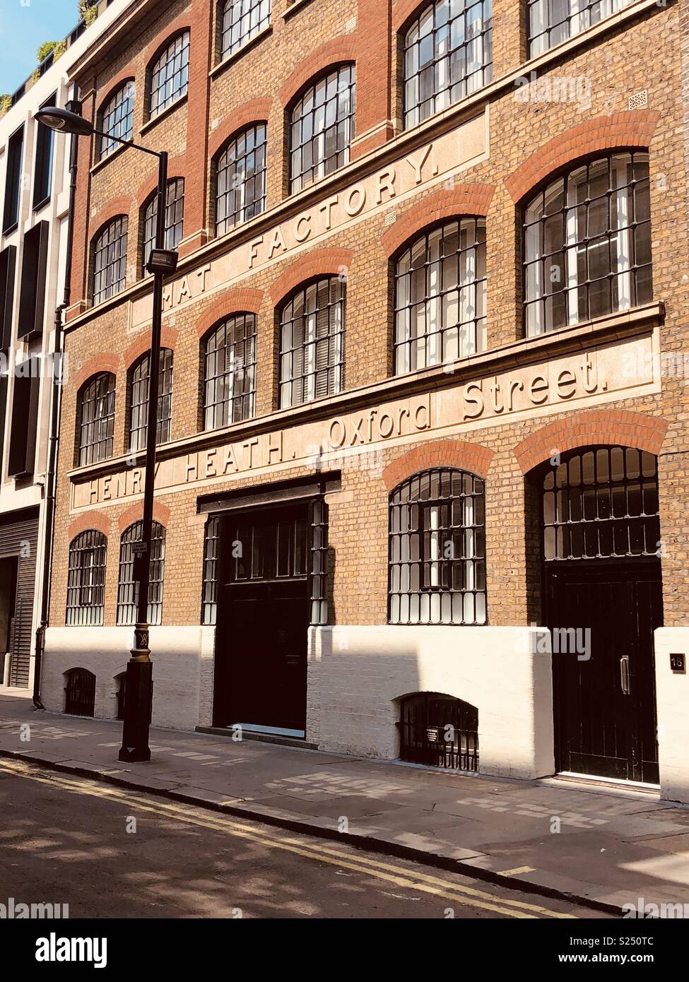 Hat factory Henry Heath Oxford Street building on Hollen Street, Soho ...