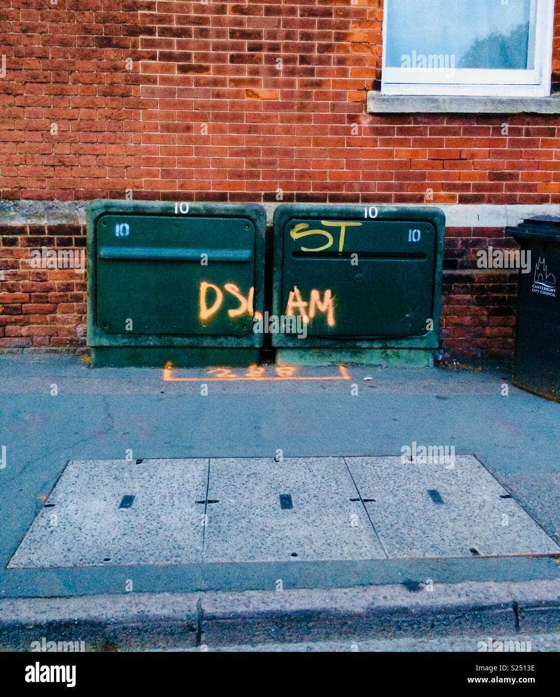 Bt junction box hi-res stock photography and images - Alamy