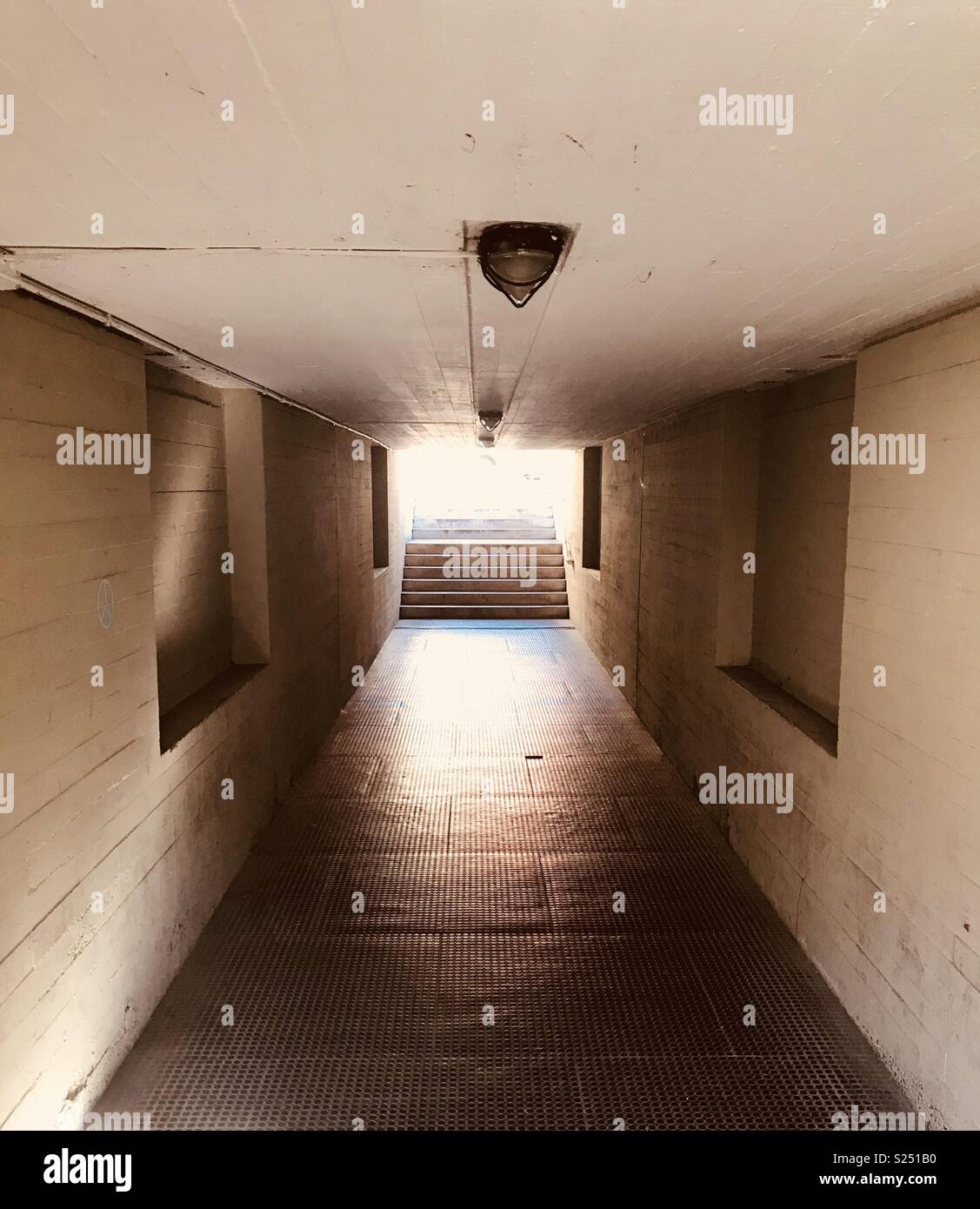 Underground pass in Malcesine, Italy Stock Photo - Alamy