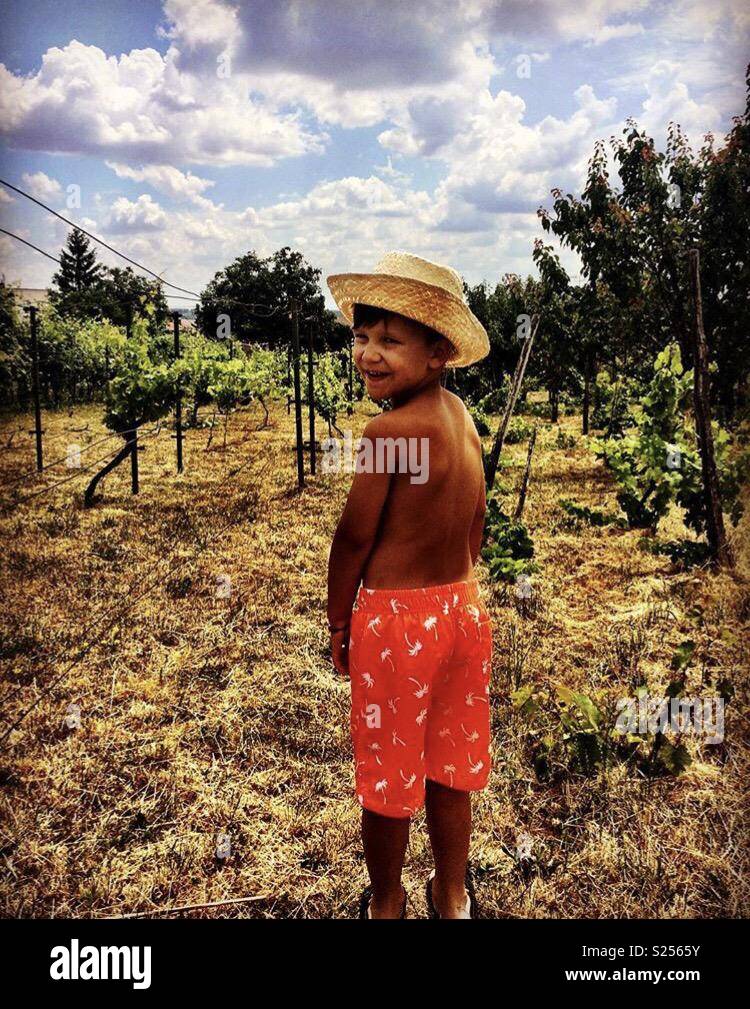 Child vine hi-res stock photography and images - Alamy