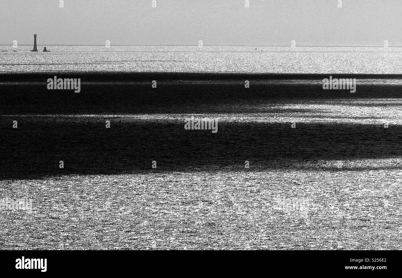 Long cast shadow Black and White Stock Photos & Images - Alamy