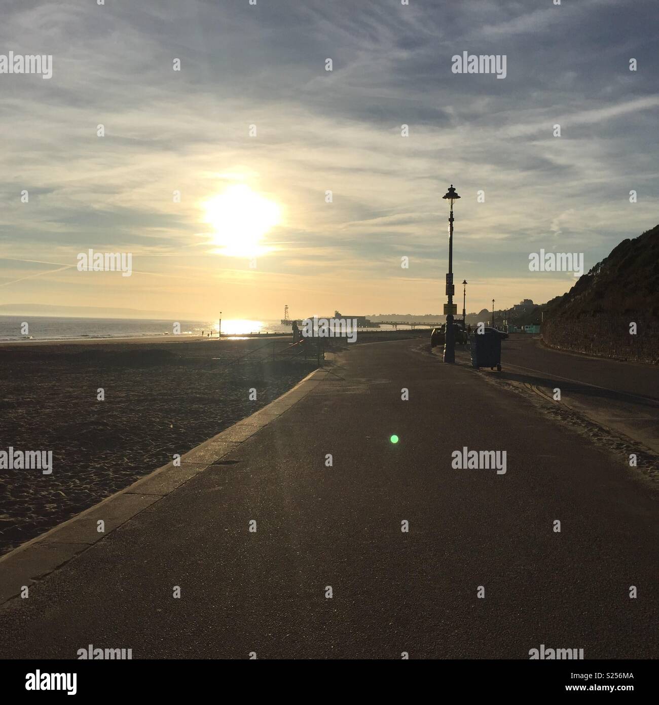 Bournemouth sunset hi-res stock photography and images - Alamy