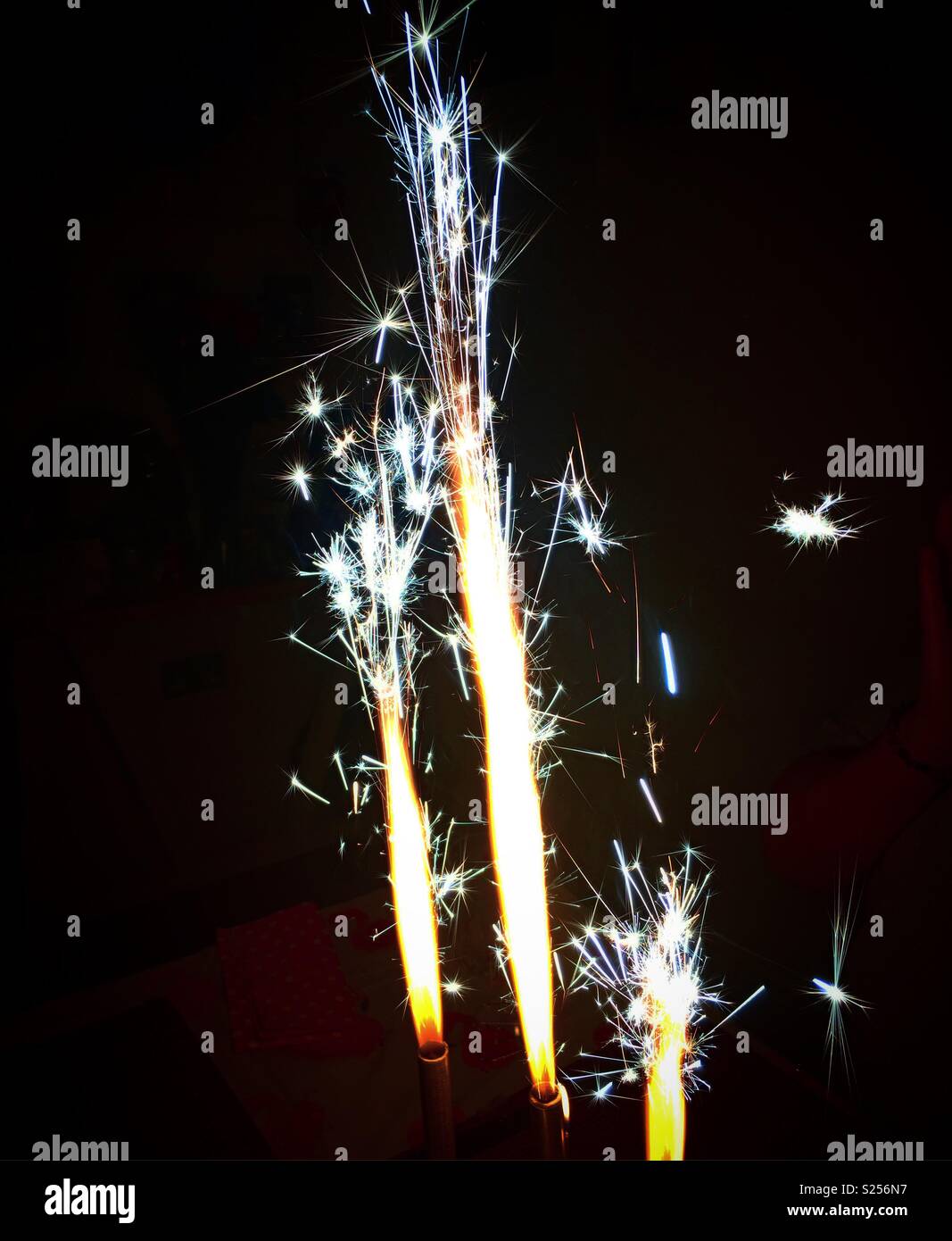 Sparks of light Stock Photo - Alamy