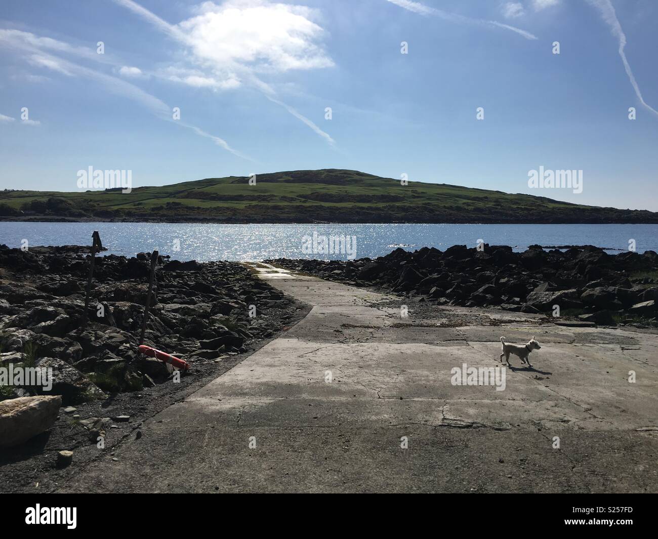 Slipway boat launch Stock Photo - Alamy
