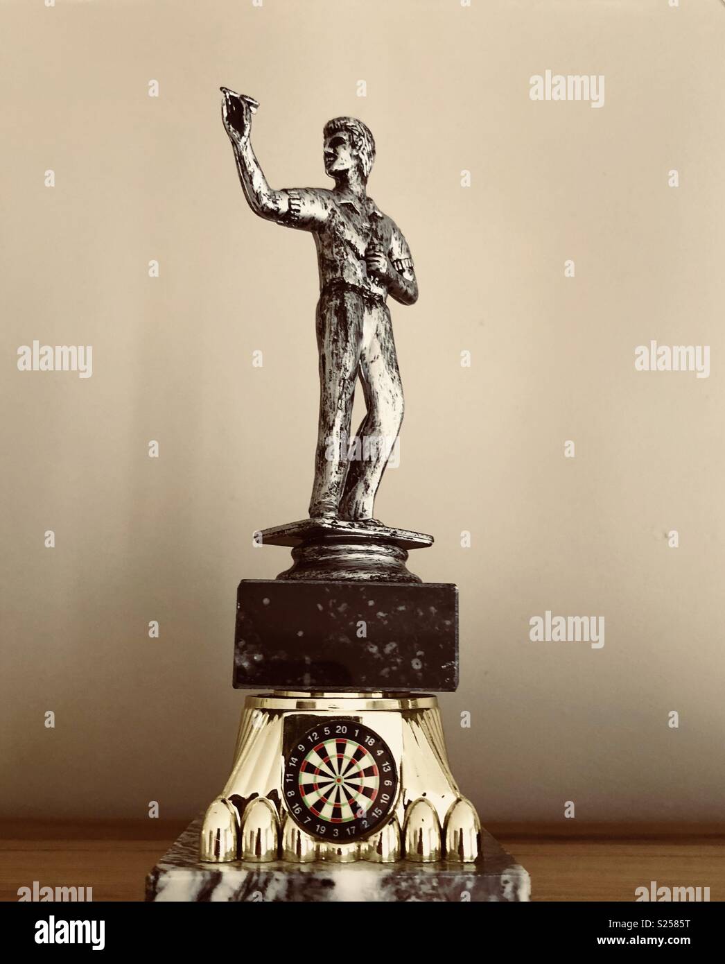 Dart trophies hi-res stock photography and images - Alamy