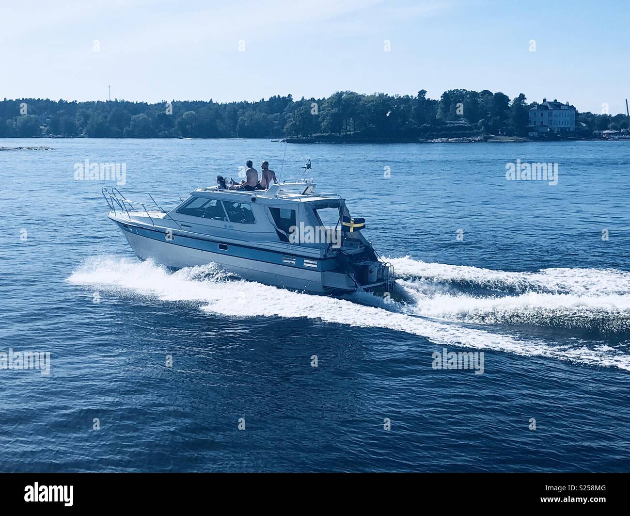 Stockholm archipelago boat hi-res stock photography and images - Alamy
