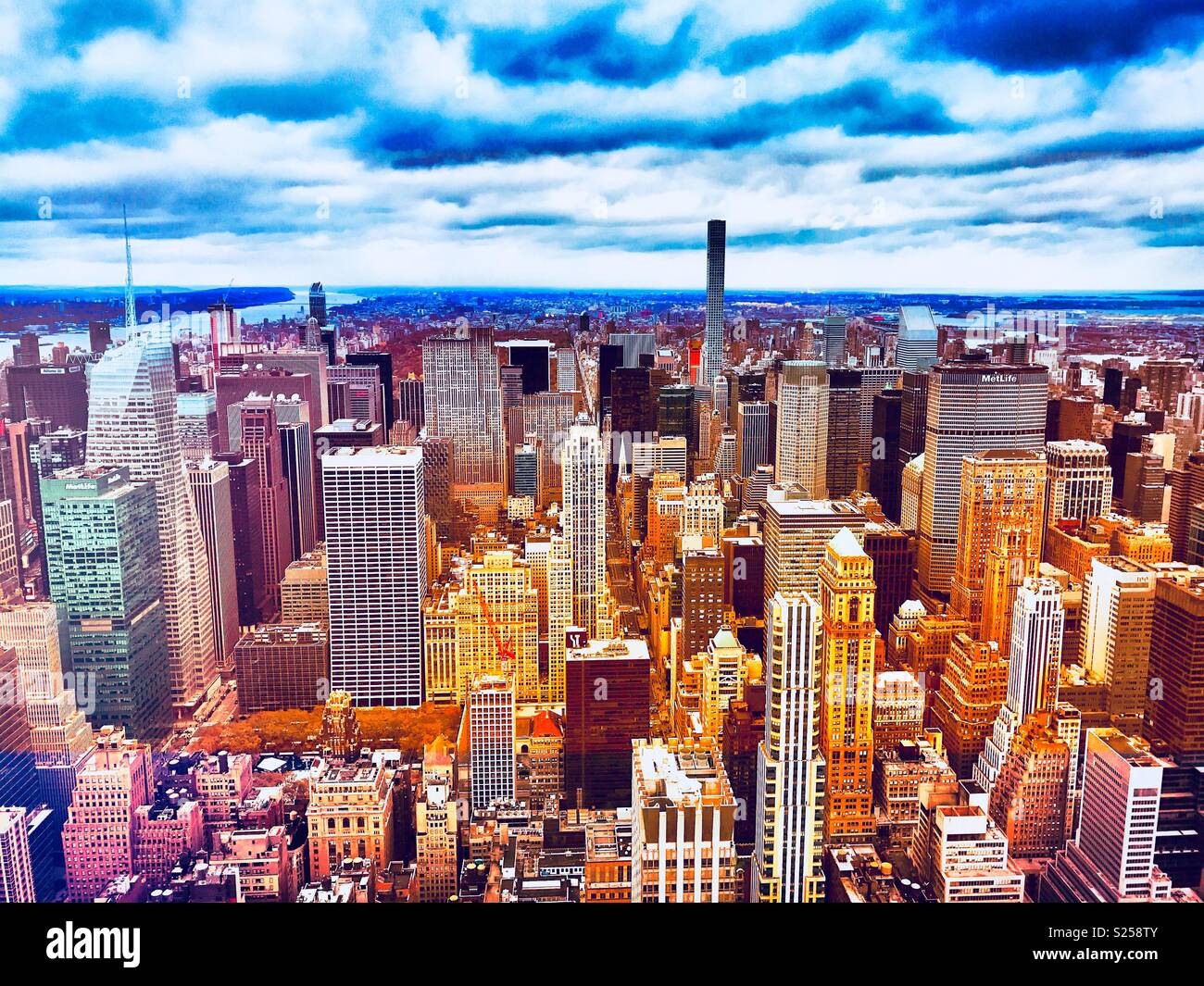 New York skyline Stock Photo - Alamy