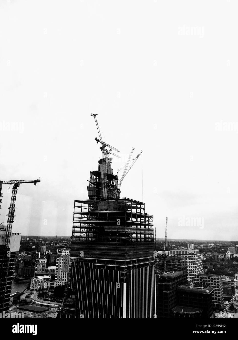 High riser architecture Black and White Stock Photos & Images - Alamy