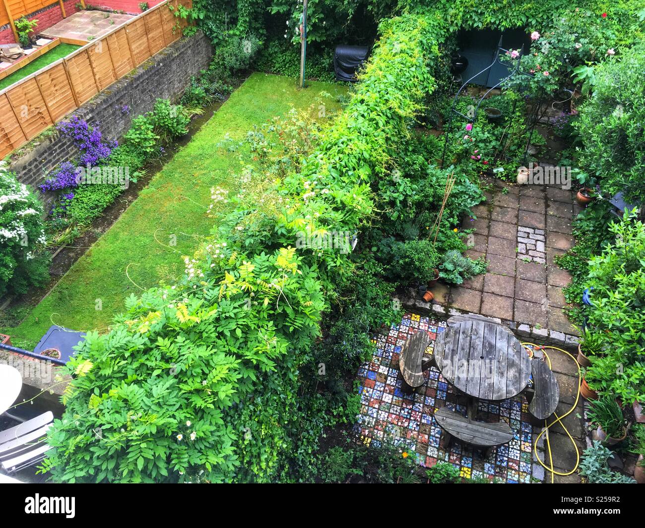 Backyard backyards hi-res stock photography and images - Alamy