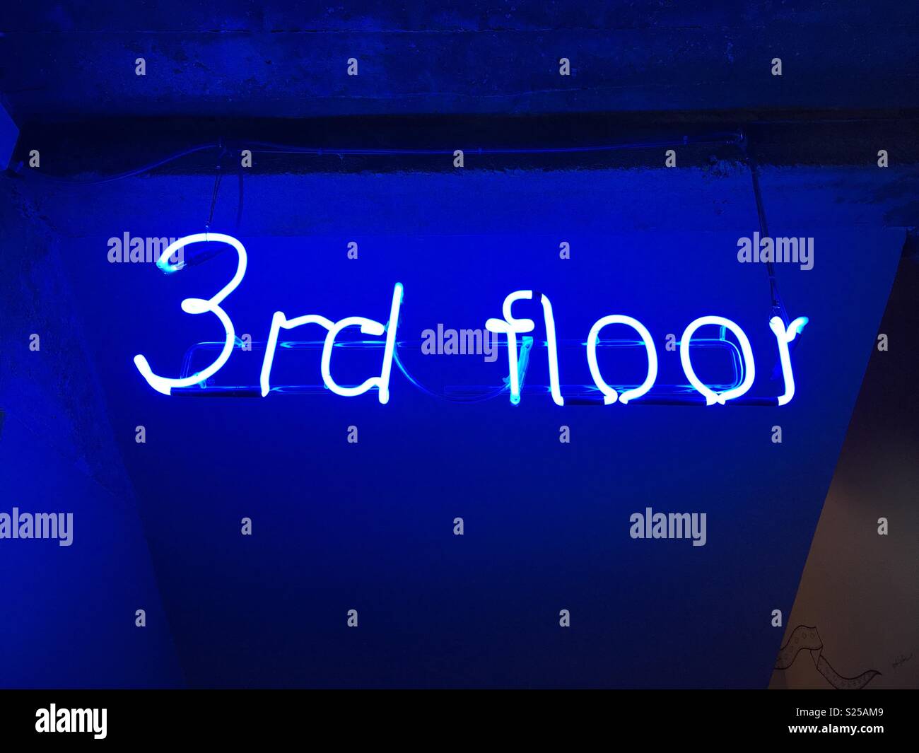 3rd floor sign hi-res stock photography and images - Alamy