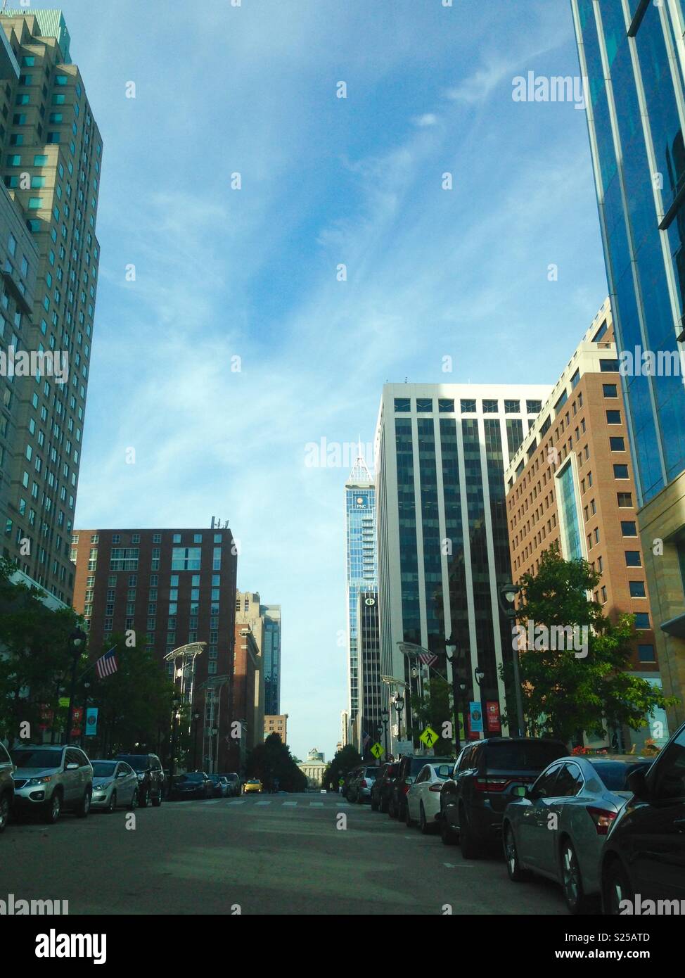 Downtown raleigh skyline hi-res stock photography and images - Alamy