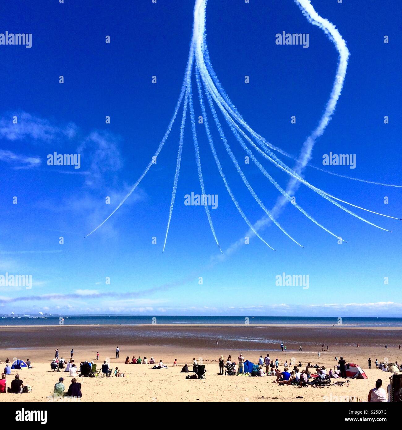 Air Display at Swansea Stock Photo - Alamy