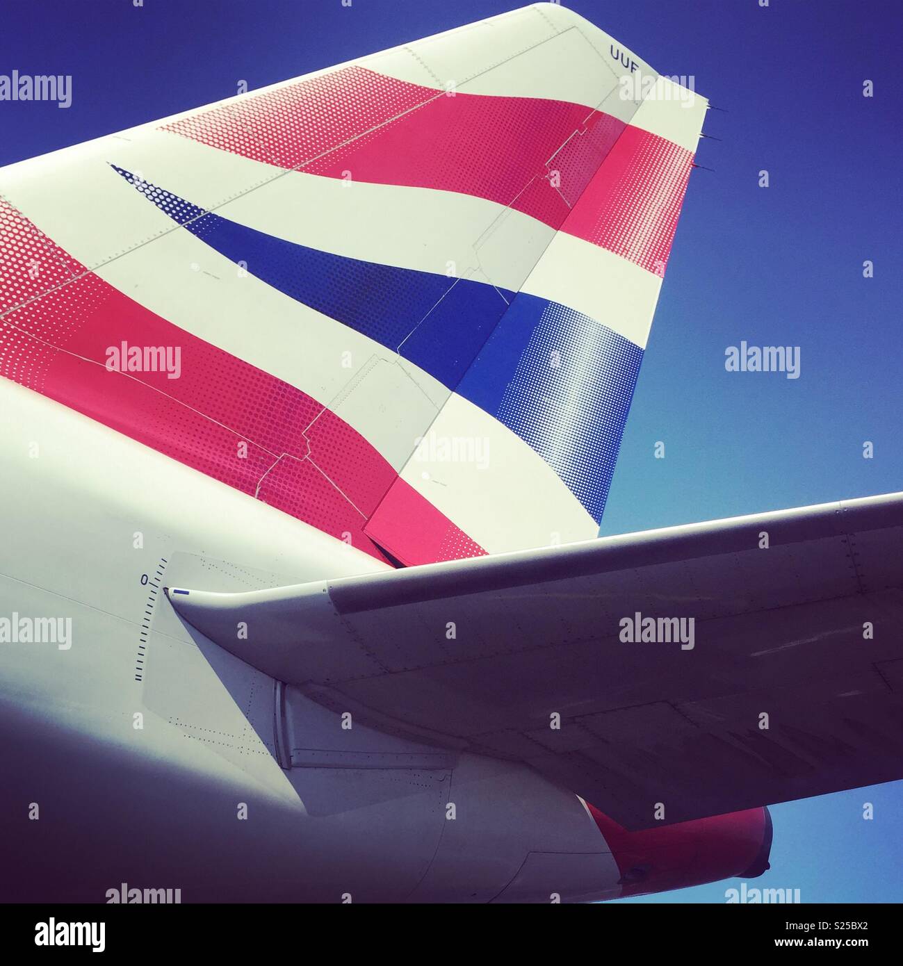 Aeroplane Tail High Resolution Stock Photography and Images - Alamy