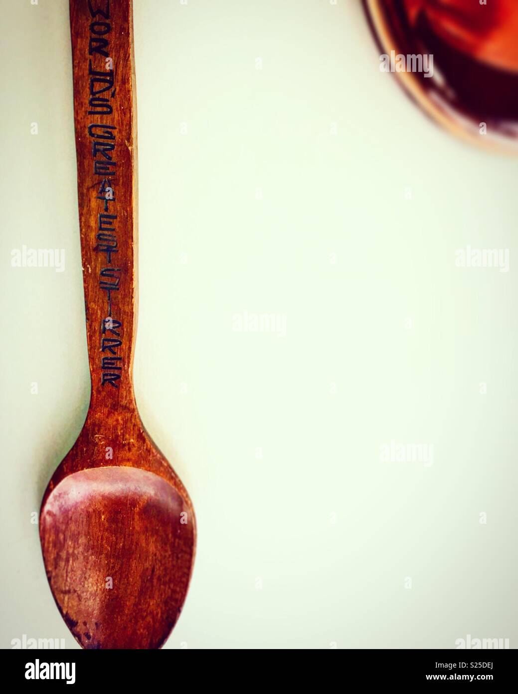 The worlds greatest stirrer - giant spoon Stock Photo - Alamy