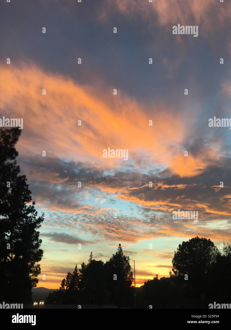 California sun set hi-res stock photography and images - Alamy