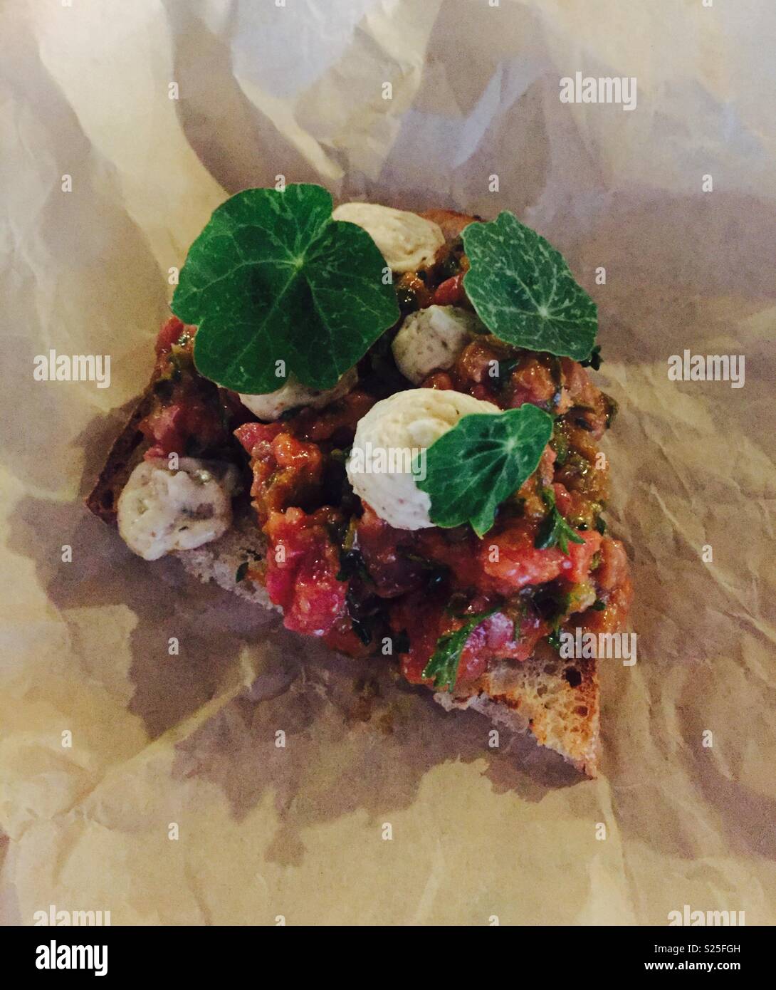 Fine dining starter hi-res stock photography and images - Alamy