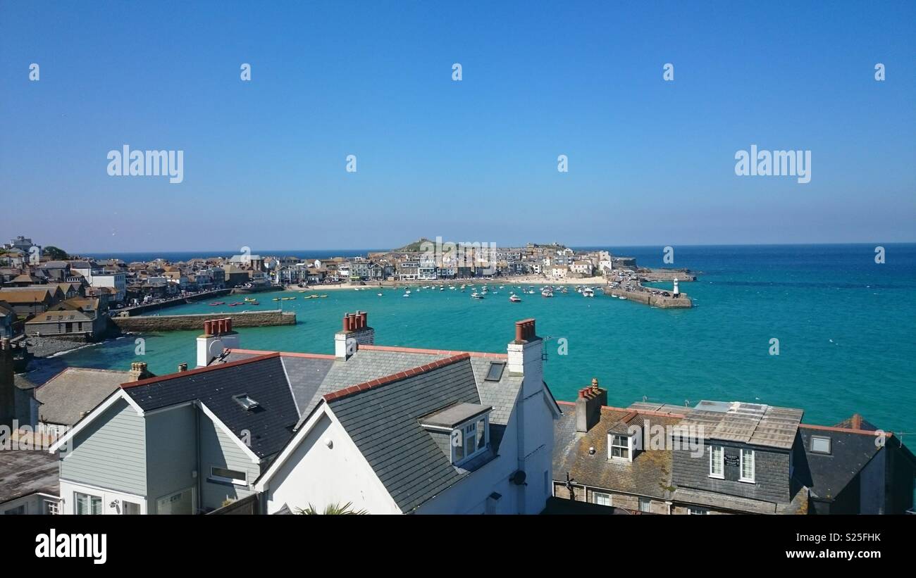 St ives bay hi-res stock photography and images - Alamy