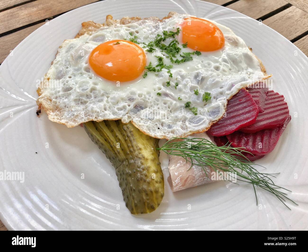 Labskau, a typical northern German meal Stock Photo - Alamy