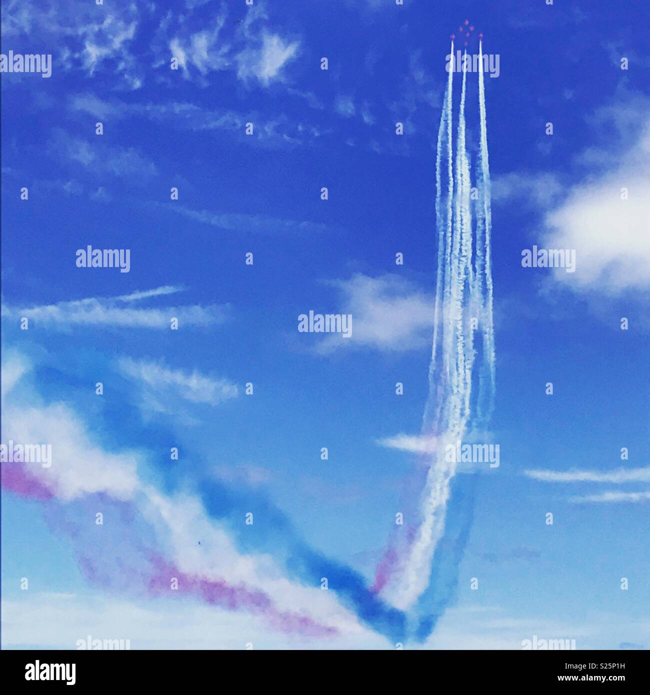 Red arrow planes hi-res stock photography and images - Alamy