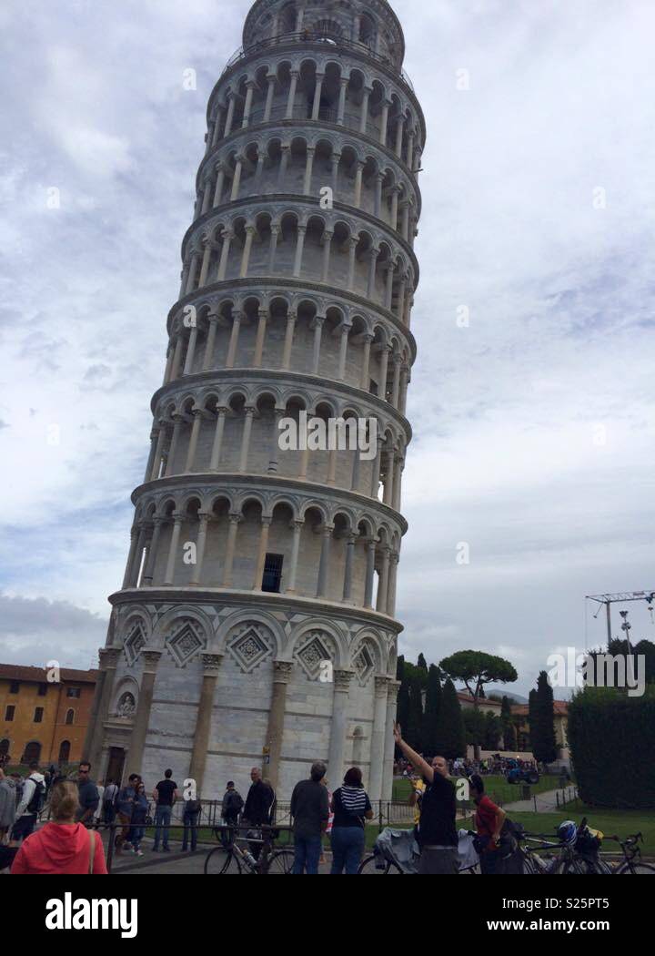 Leaning tower of Pisa, Italy Stock Photo - Alamy