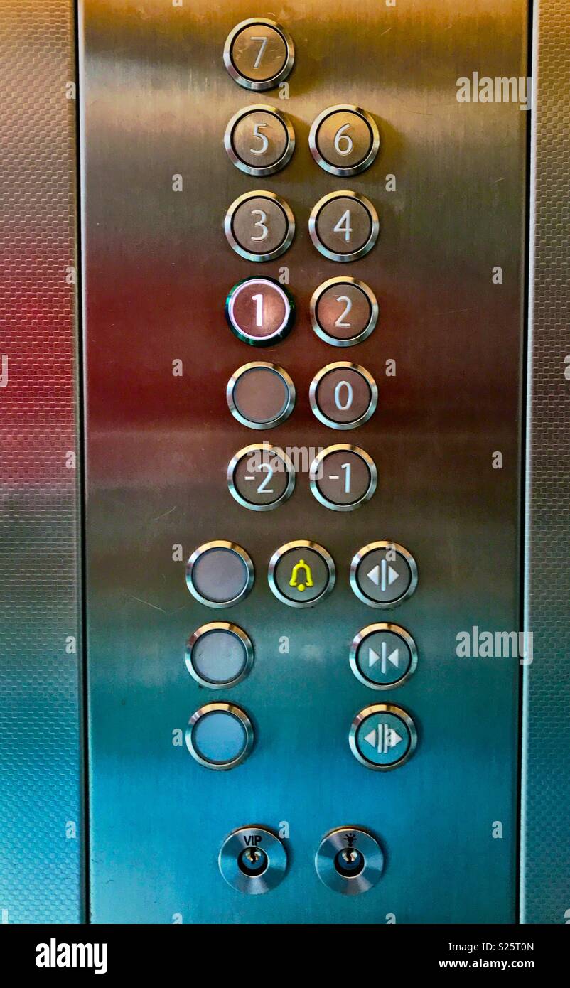 Elevator going down hi-res stock photography and images - Alamy