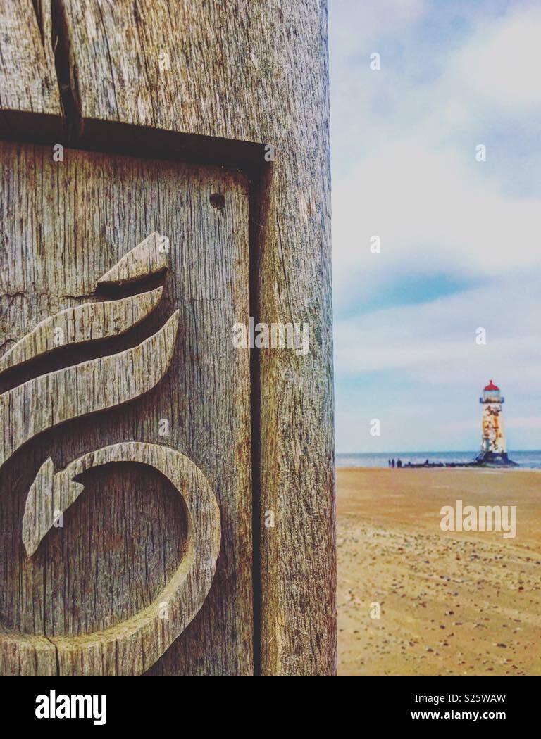 Talacre beach holiday hi-res stock photography and images - Alamy