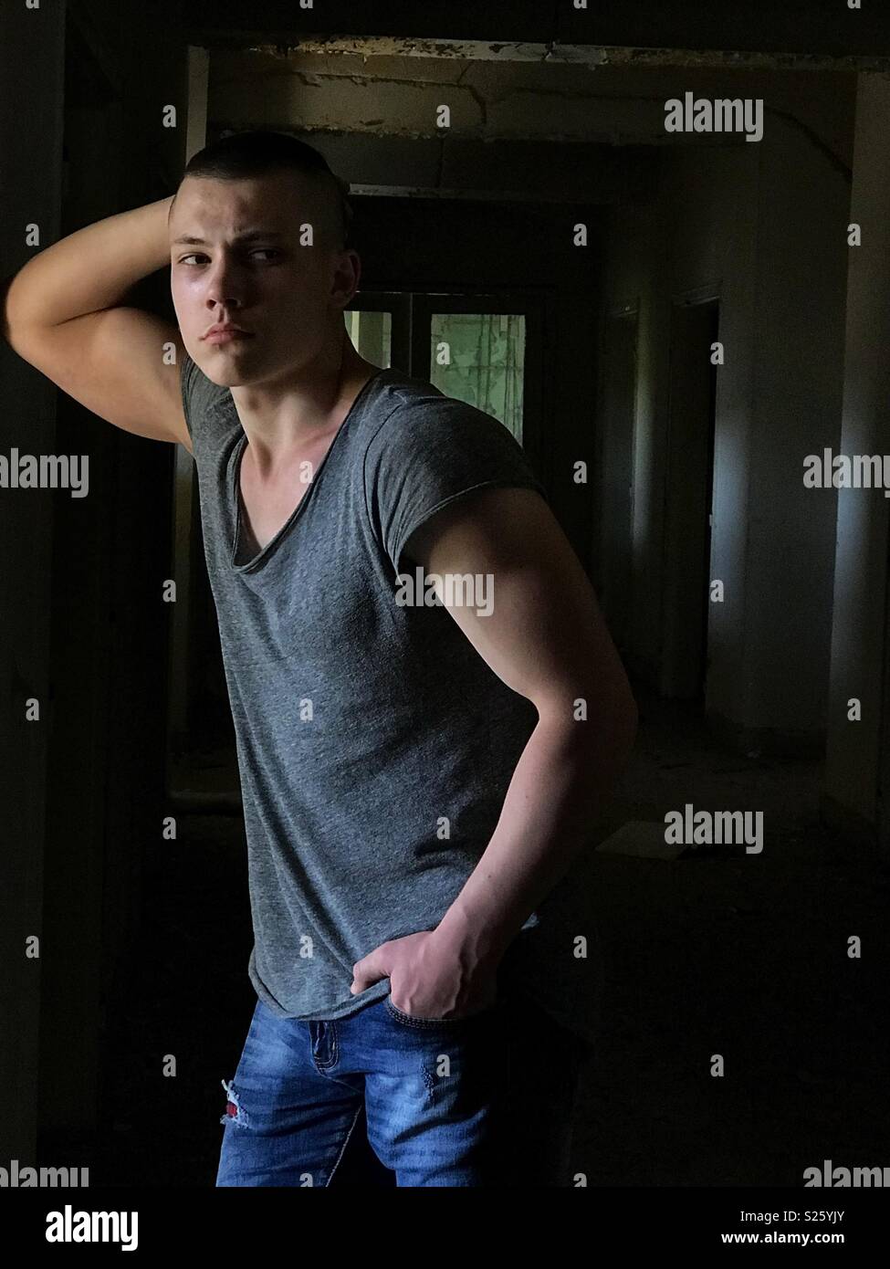 Boy model hi-res stock photography and images - Alamy