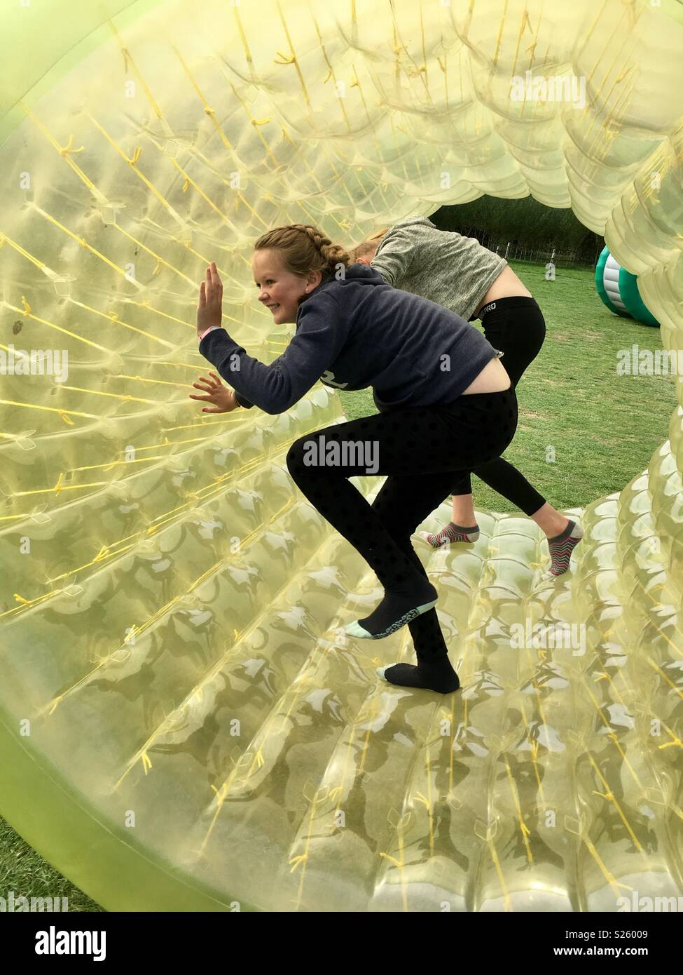 Zorbing High Resolution Stock Photography and Images - Alamy