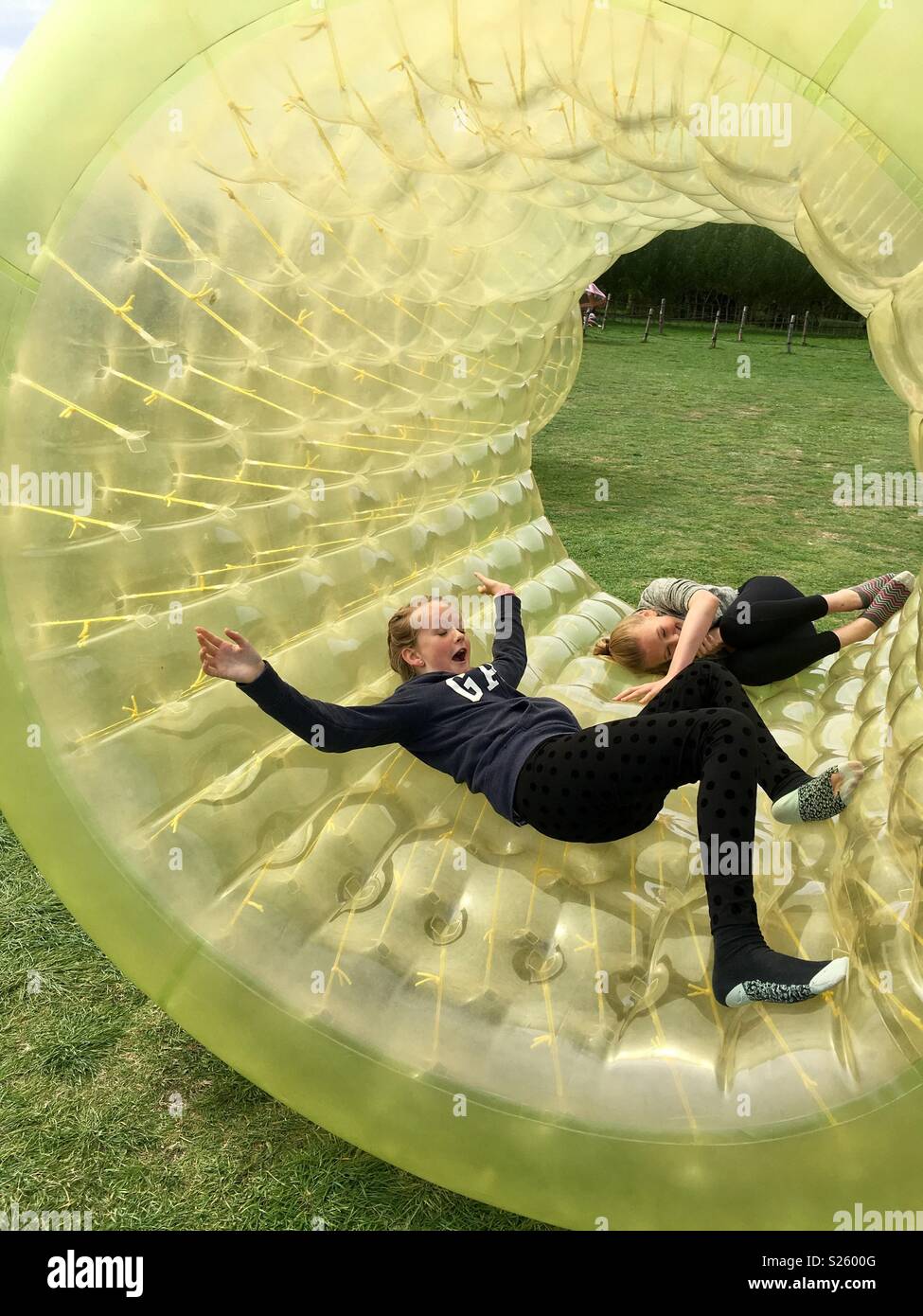 Zorbing hi-res stock photography and images - Alamy