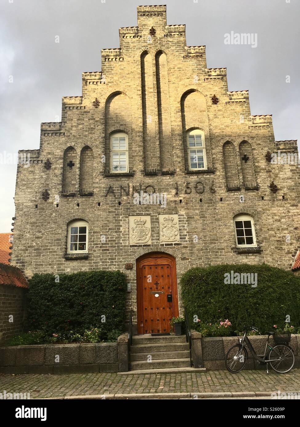 Historical building in Aalborg, Denmark Stock Photo - Alamy