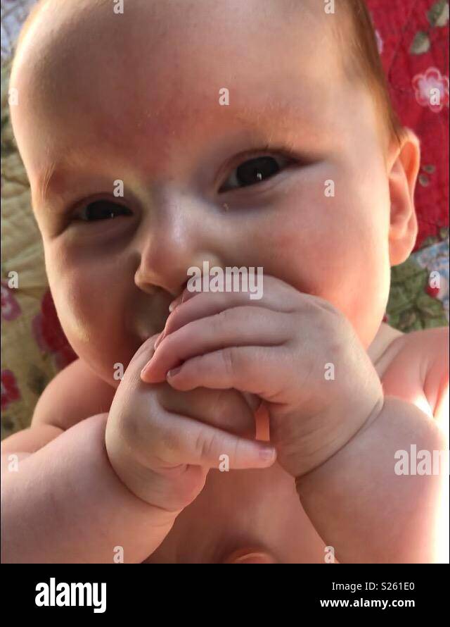 Baby tickles hi-res stock photography and images - Alamy