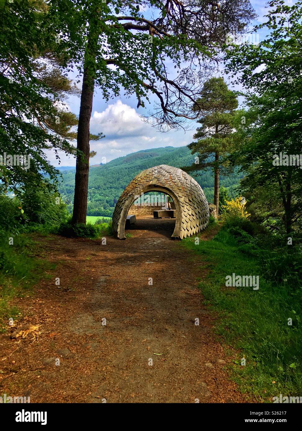 Pine Cone Point viewpoint Stock Photo - Alamy