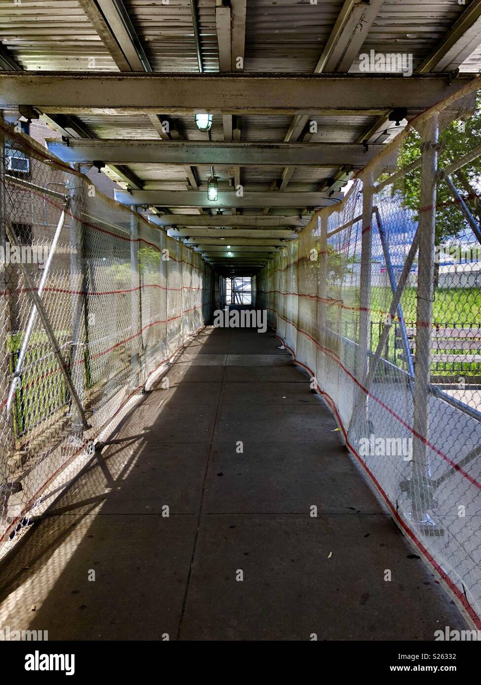 Construction corridor hi-res stock photography and images - Alamy