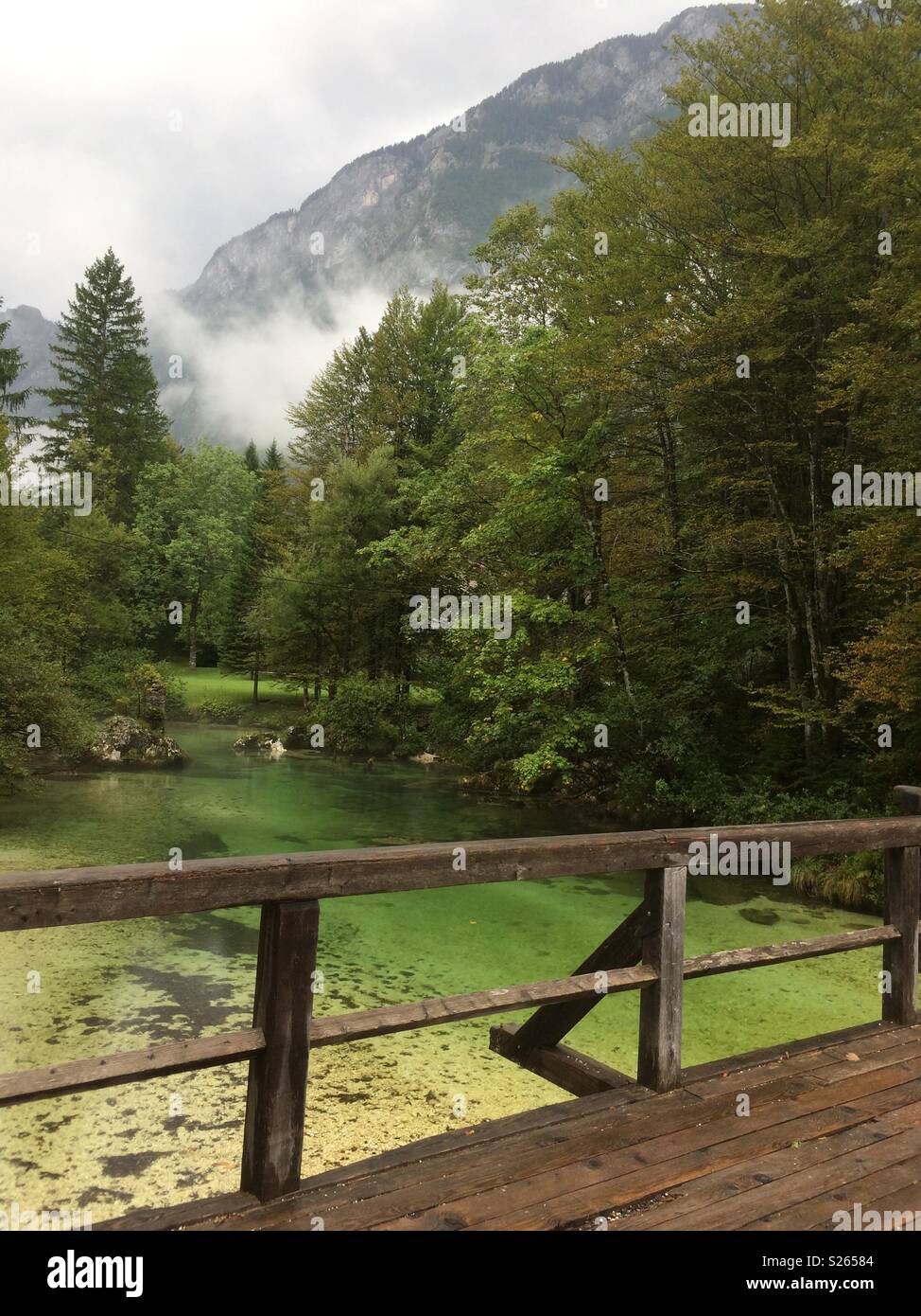 View from a bridge Stock Photo - Alamy