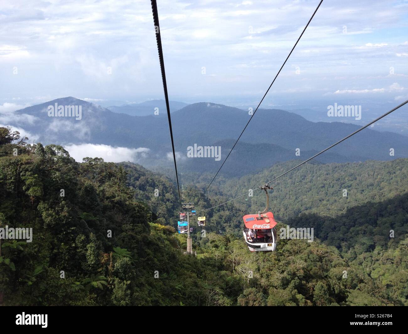 Highlands cable car Stock Photo - Alamy