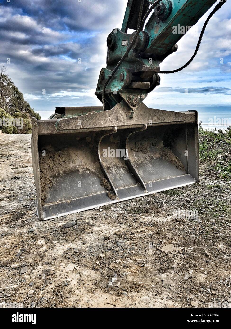 Digger scoop hi-res stock photography and images - Alamy