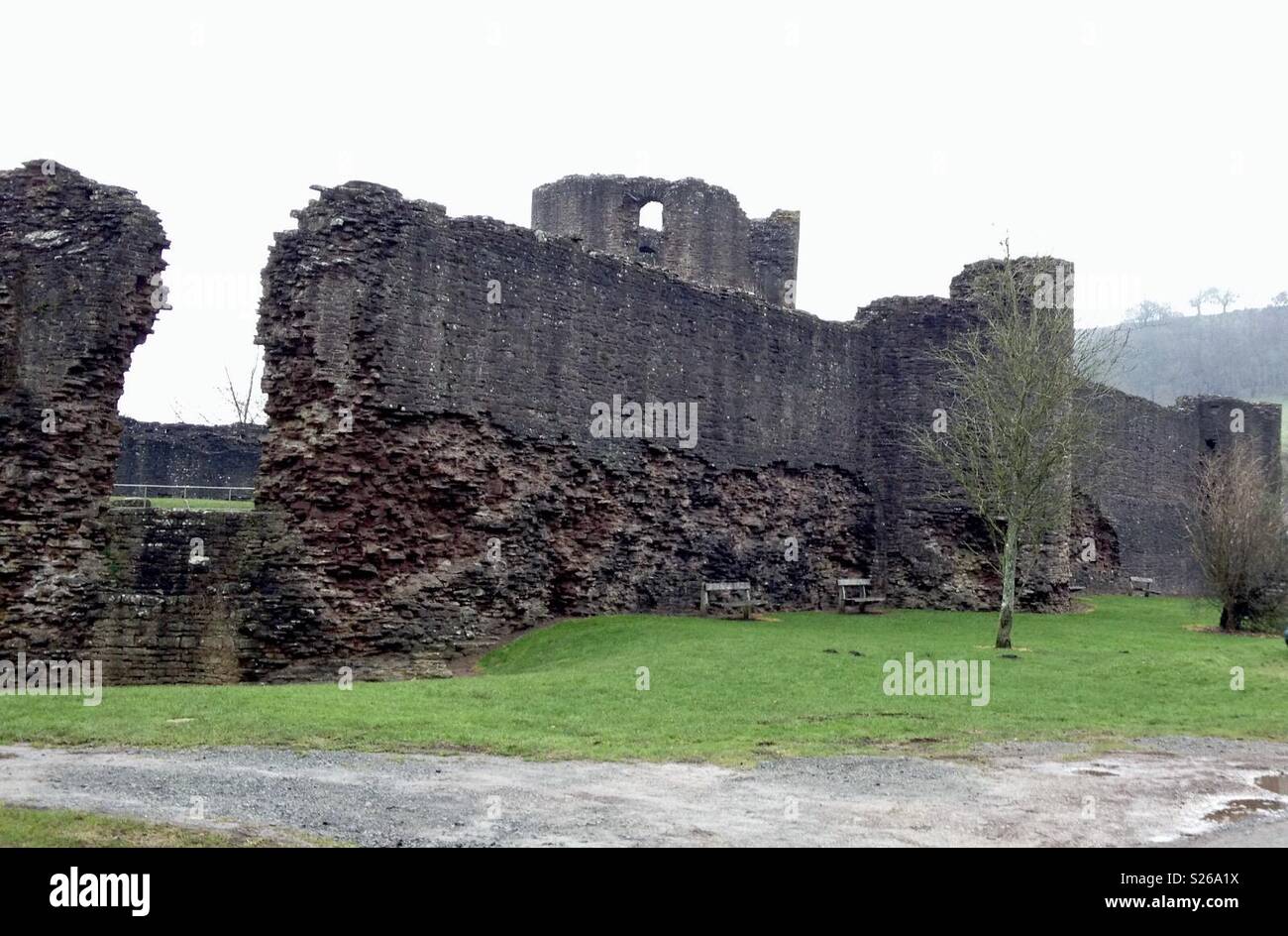 Skenfrith castle hi-res stock photography and images - Alamy