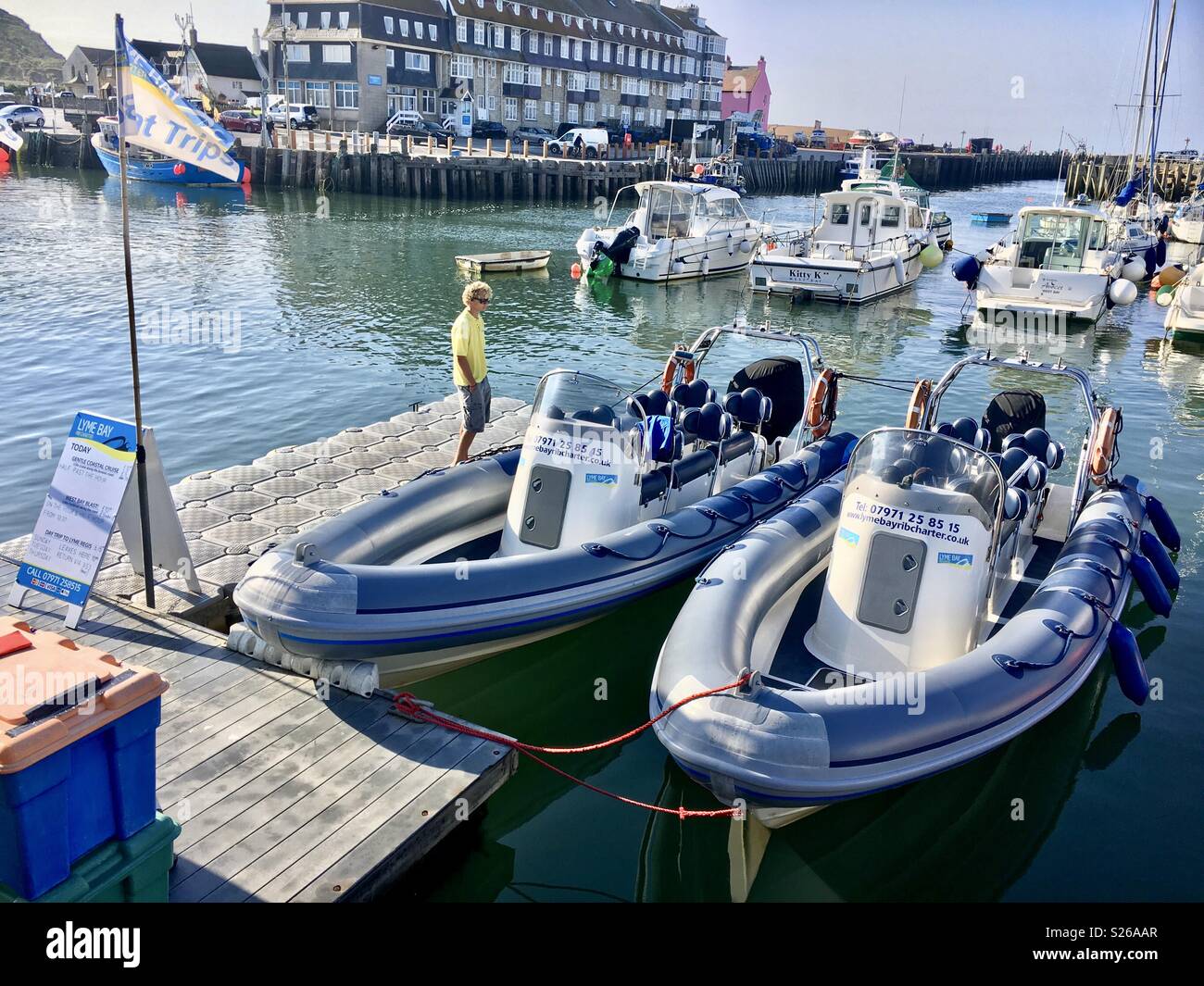 Poole harbour boat trip hi-res stock photography and images - Alamy