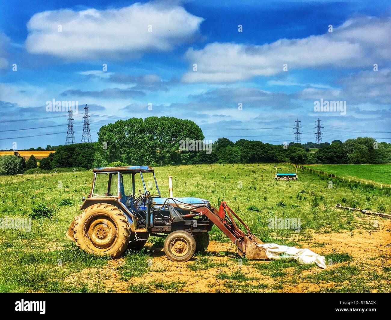 Arable farming Suffolk England Stock Photo - Alamy