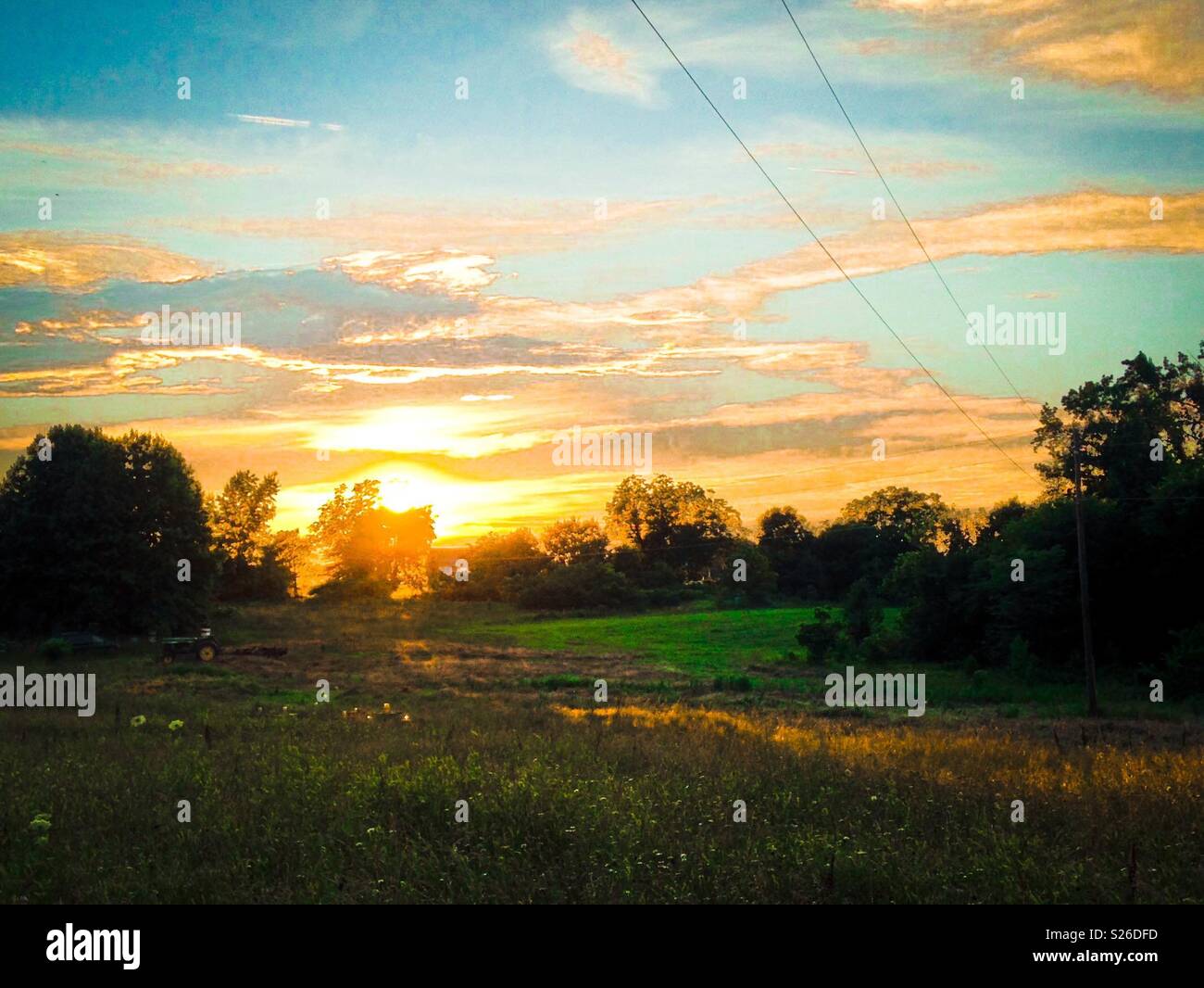 Farm glow hi-res stock photography and images - Alamy