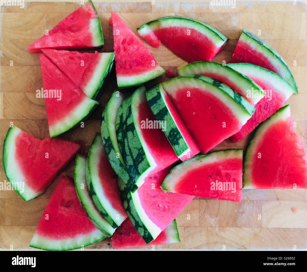 Watermelon slices 1 Stock Photo - Alamy