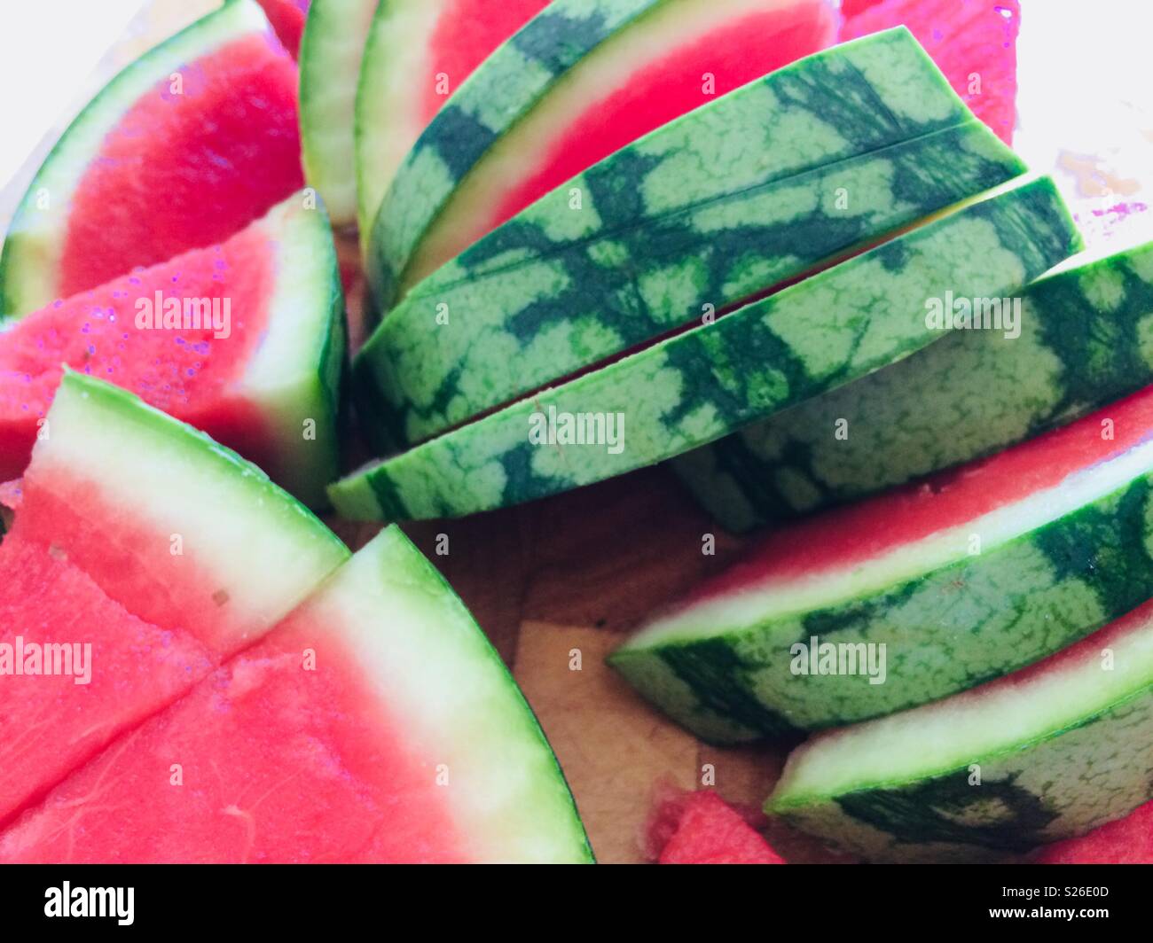 Watermelon slices 3 Stock Photo - Alamy