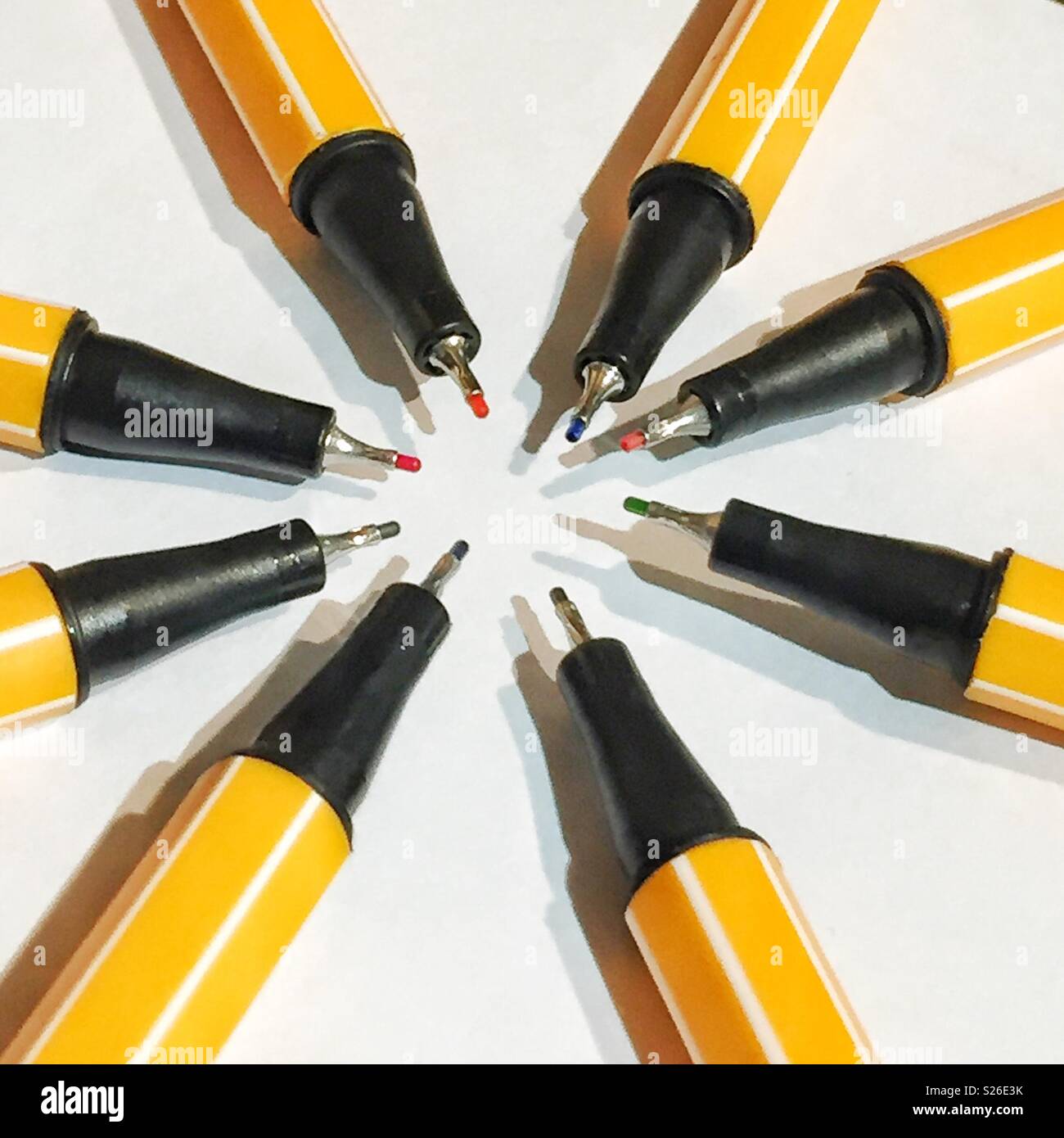 Pen nibs hi-res stock photography and images - Alamy