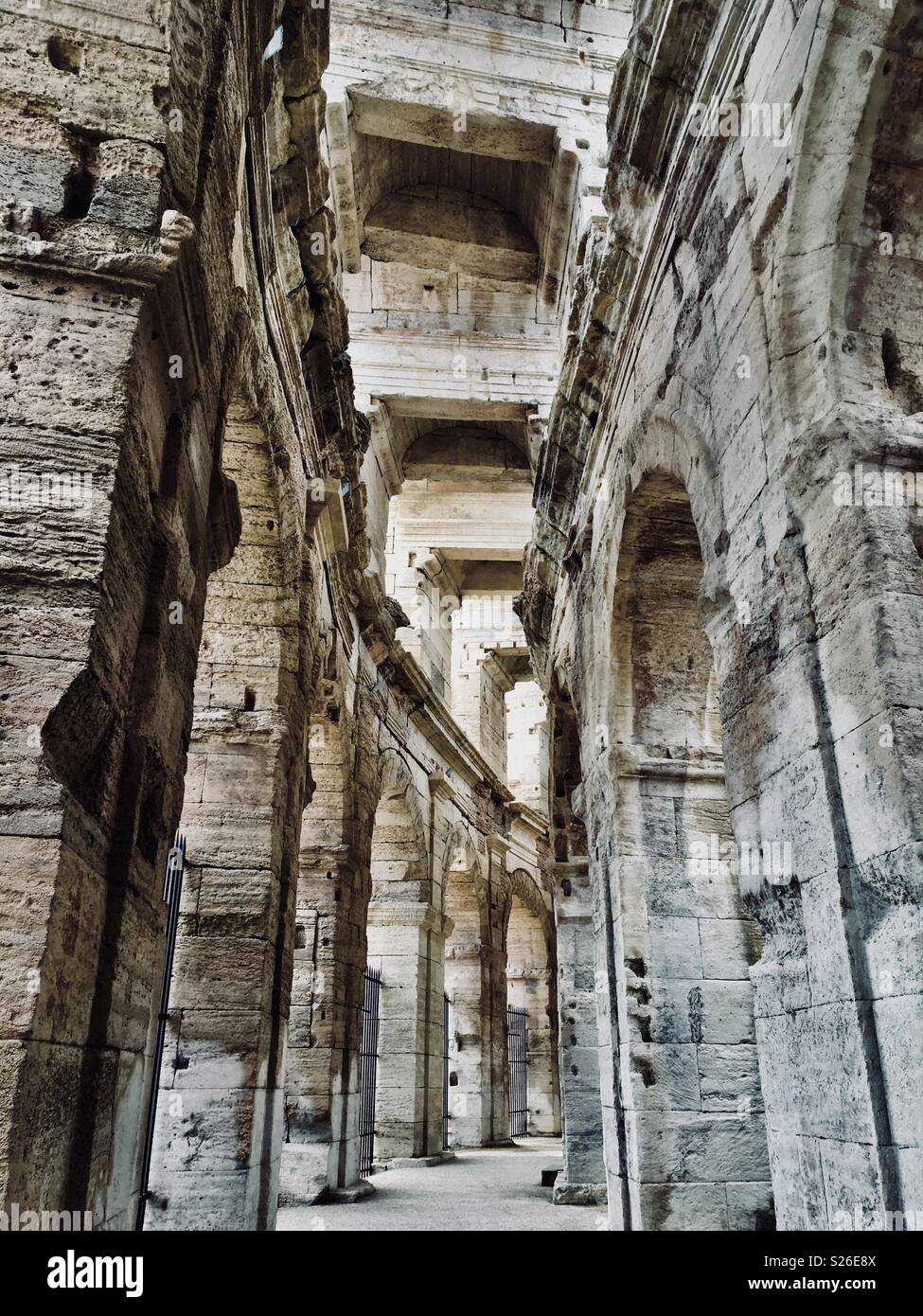 Amphitheater walls hi-res stock photography and images - Alamy