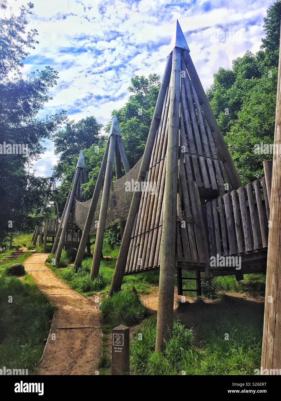 Adventure playground hi-res stock photography and images - Alamy