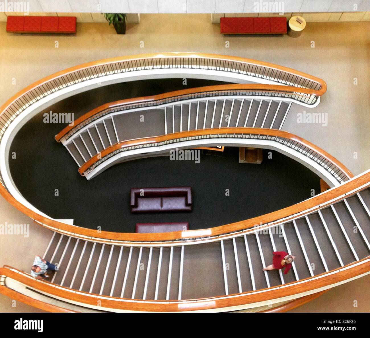 Library spiral stairs staircase hi-res stock photography and images - Alamy